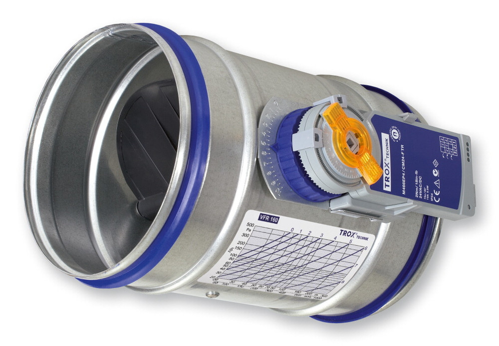 Trox Drosselklappe VFR/200/E03 - Online Shop für Lüftungstechnik ...