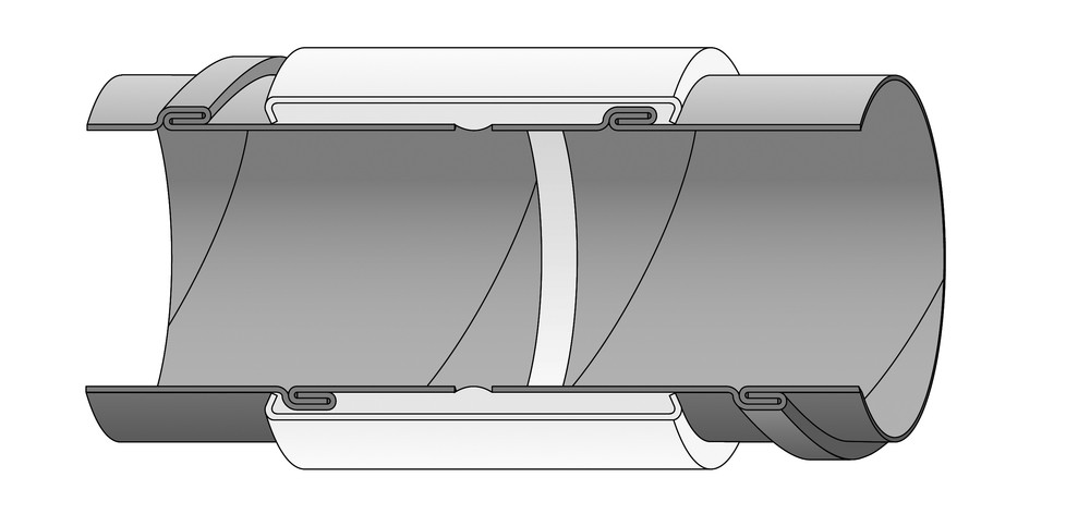 Metu Rohrmuffe MU 16 verzinkt mit PE - Der Online-Shop für Lüftungs ...